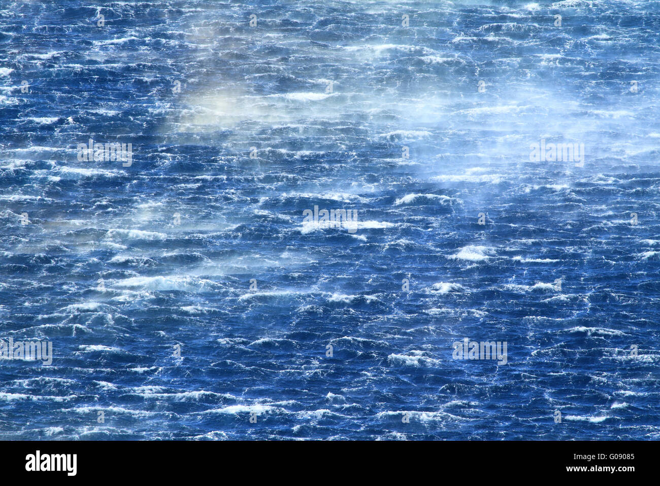Raging sea with furious waves and fierce wind Stock Photo - Alamy