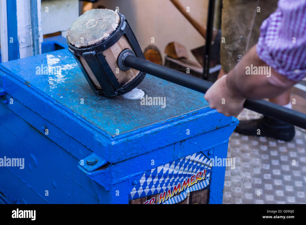 High striker game hi-res stock photography and images - Alamy