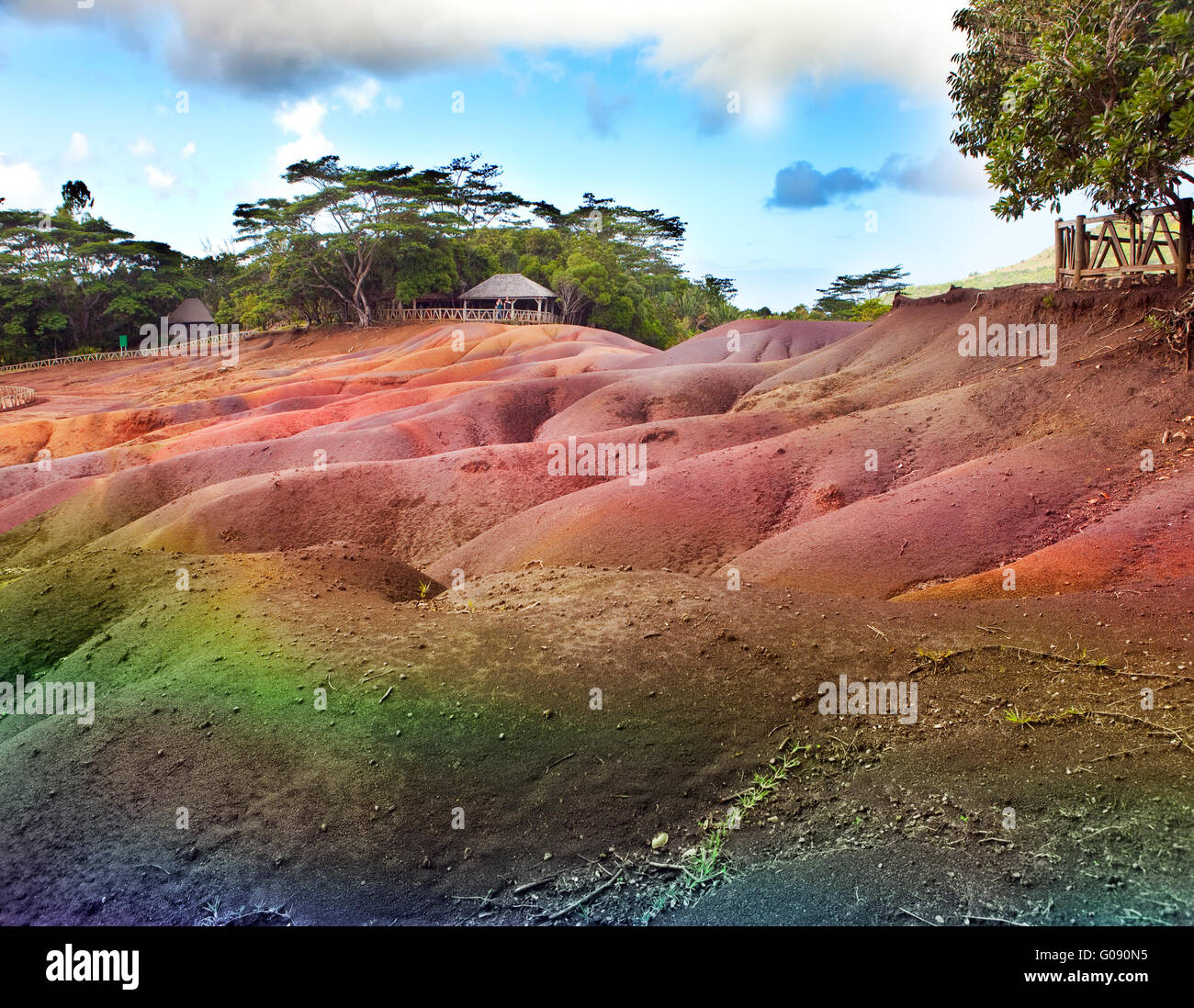 Volcano seven colors hi-res stock photography and images - Alamy