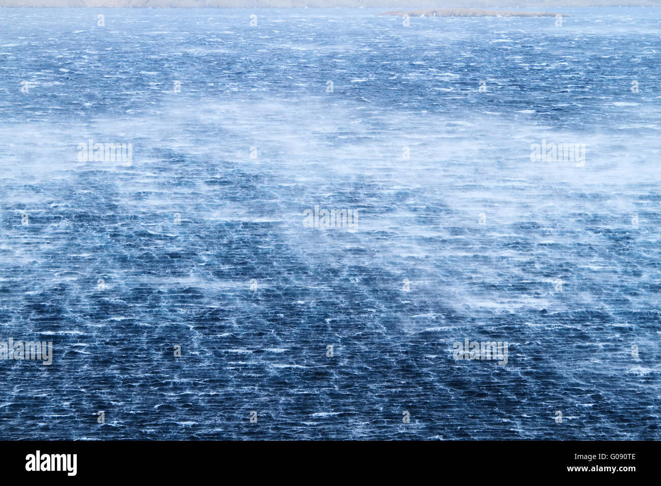 Raging sea with furious waves and fierce wind Stock Photo - Alamy