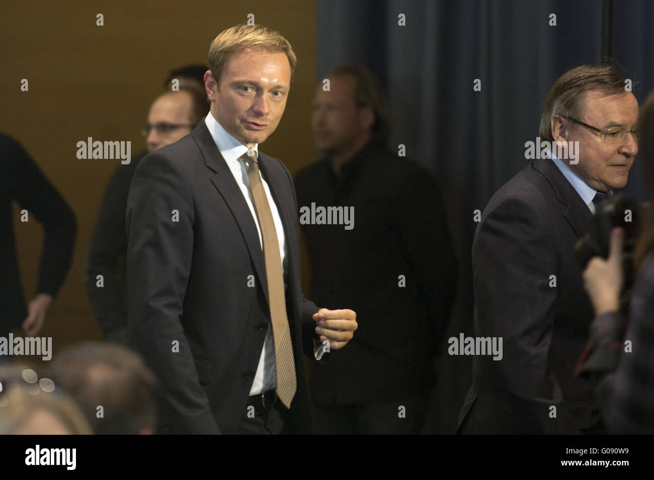 Presentation of the new Secretary of FDP Stock Photo - Alamy