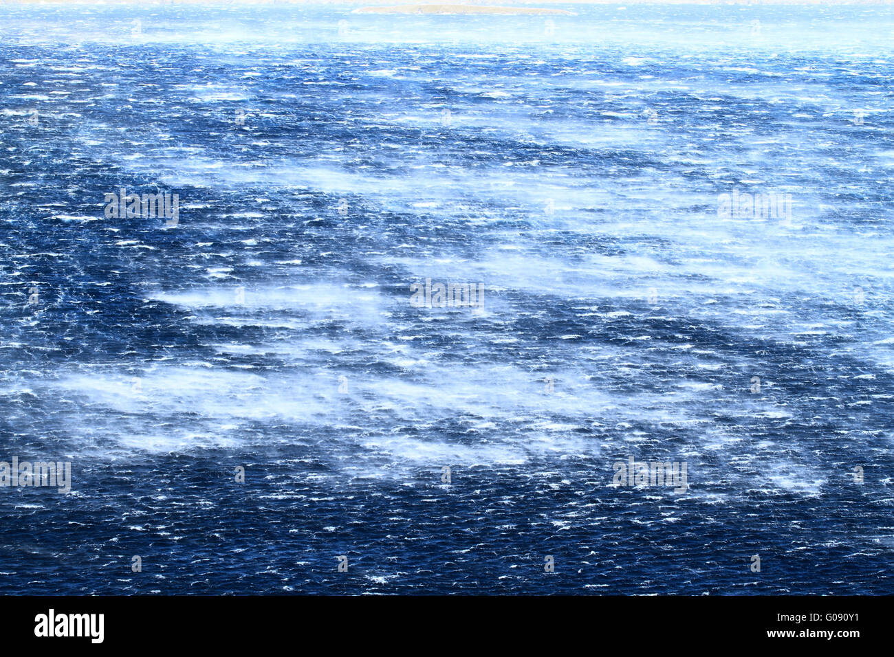 Raging sea with furious waves and fierce wind Stock Photo - Alamy