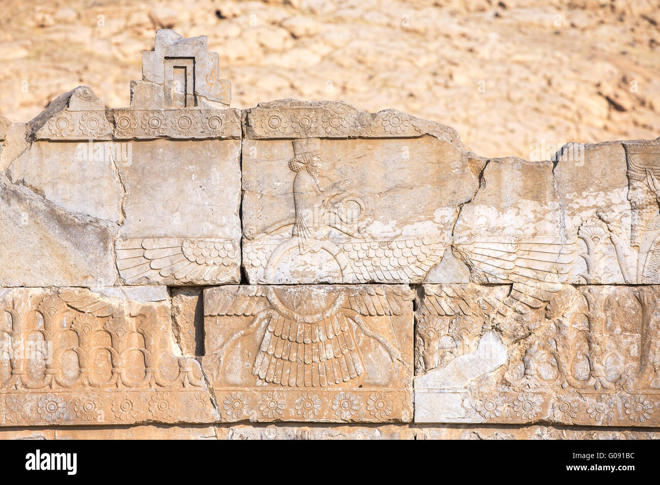 Zoroastrianism symbol hi-res stock photography and images - Alamy