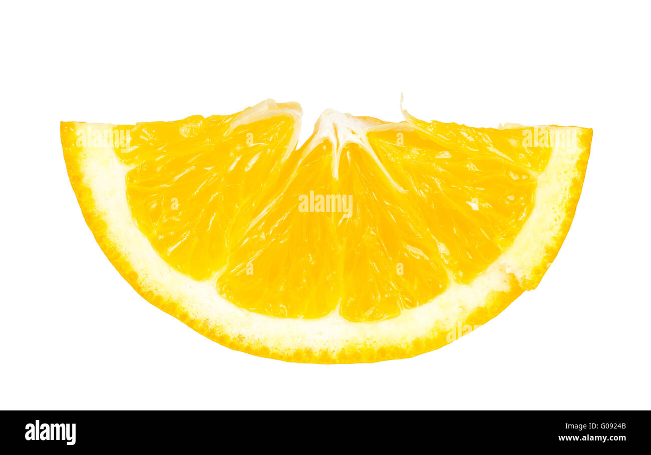 Sliced orange fruit segments Stock Photo - Alamy