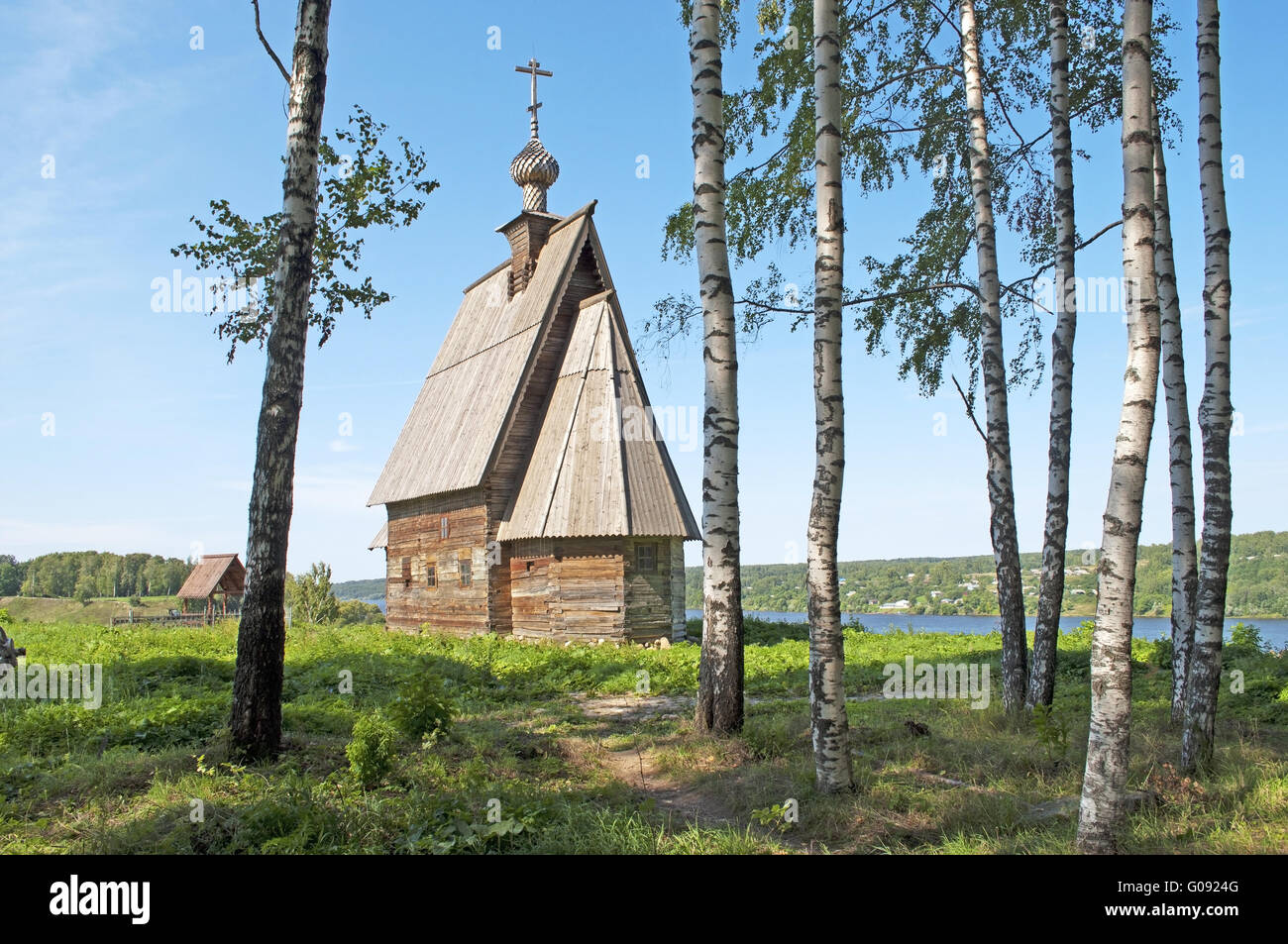 Church of the Christ Resurrection in Ples, Russia Stock Photo - Alamy