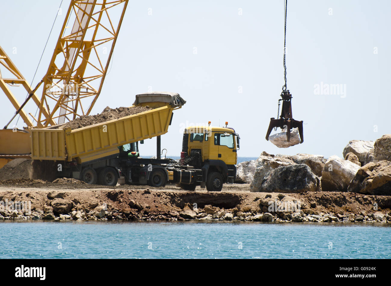 Building dikes hi-res stock photography and images - Alamy