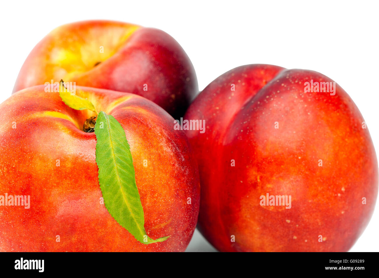 Nectarine leaf hi-res stock photography and images - Alamy