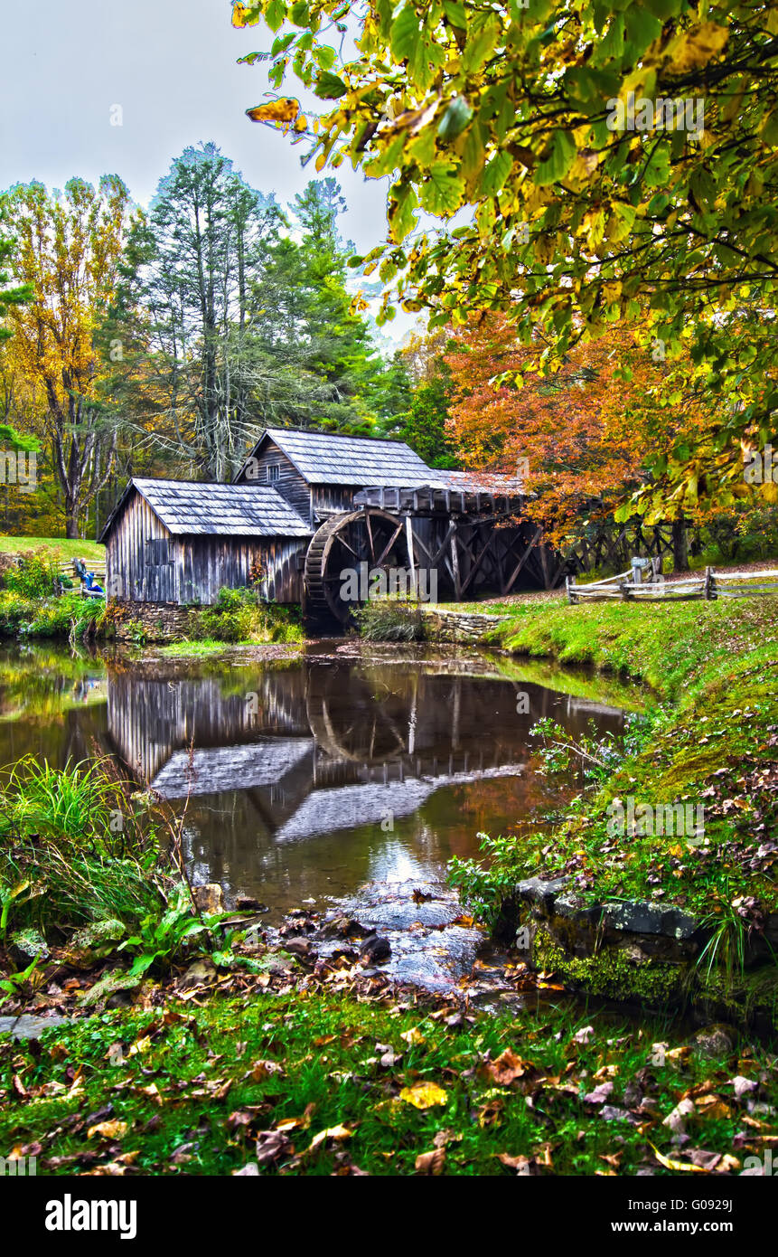 Mabry mill on blue ridge hi-res stock photography and images - Alamy