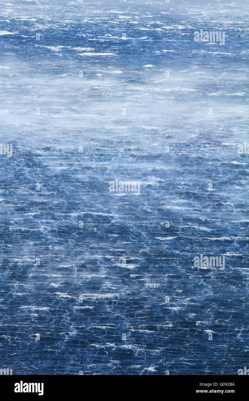 Raging sea with furious waves and fierce wind Stock Photo - Alamy