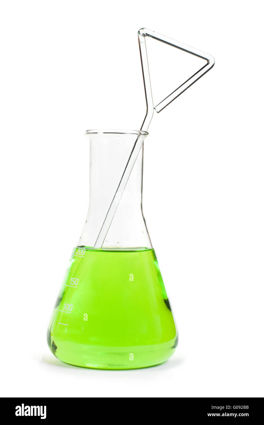 Scientific laboratory glassware filled Cut Out Stock Images & Pictures ...