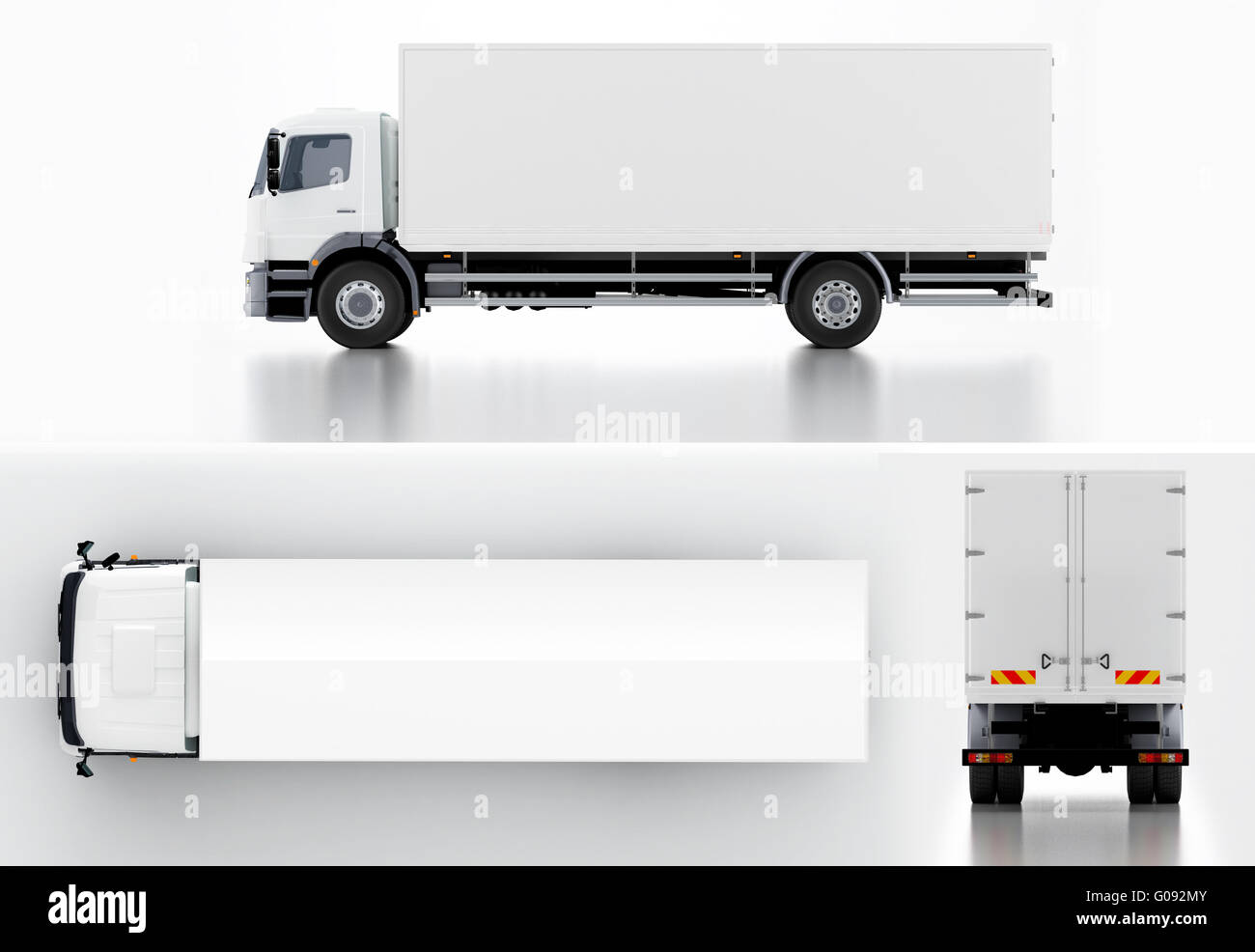 Delivery / Cargo Truck Stock Photo - Alamy