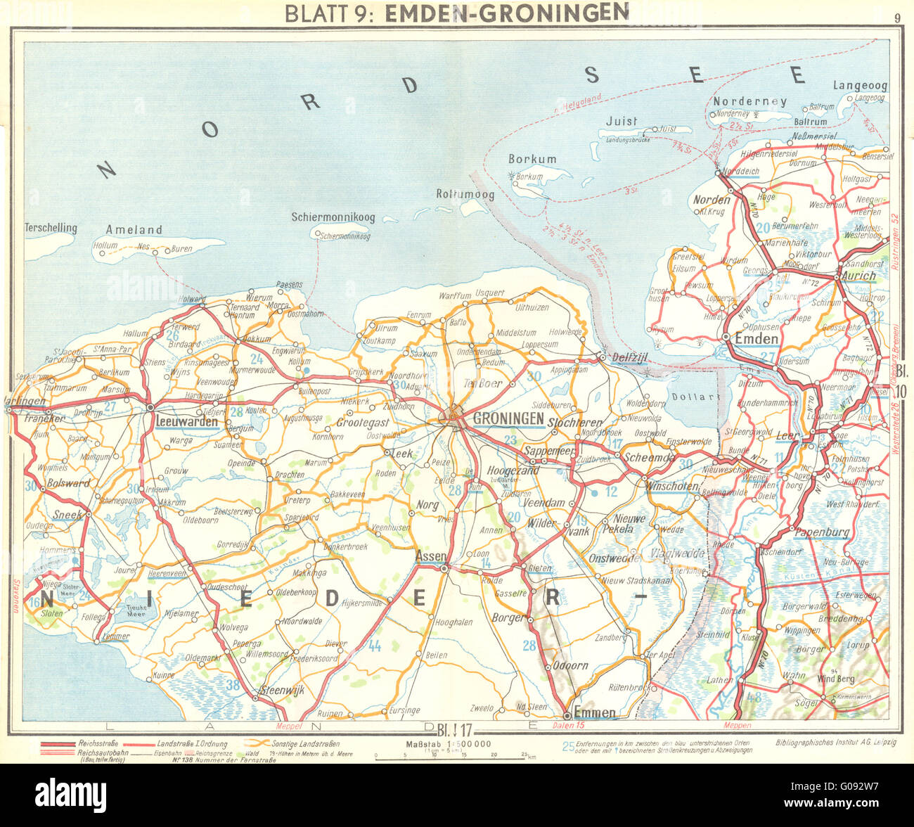 Map of groningen hi-res stock photography and images - Alamy