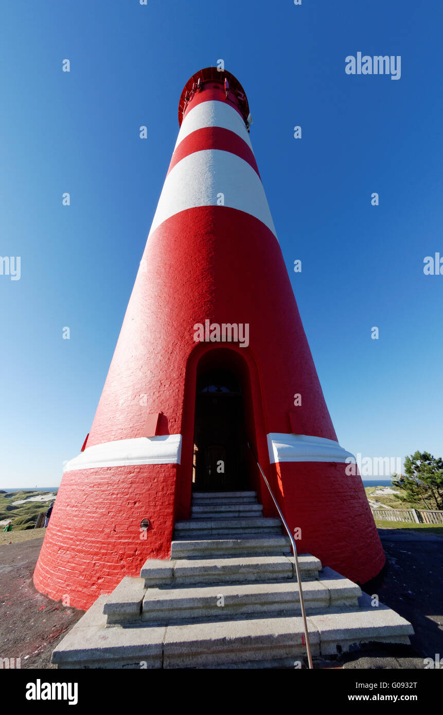 Lighthouse on Amrum Island Stock Photo - Alamy