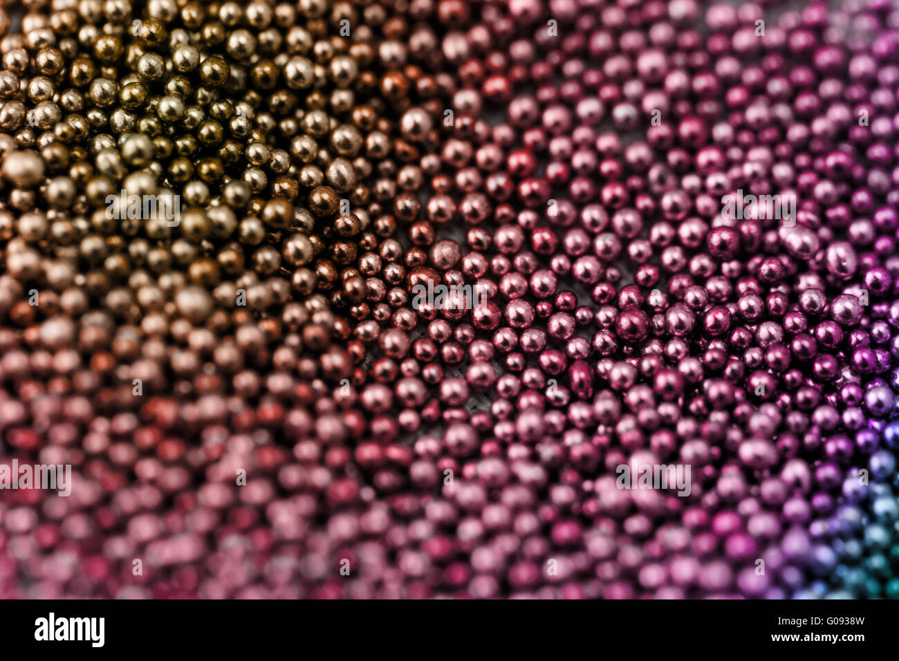 Pile multicolored balls of bead suitable for Background and texture ...