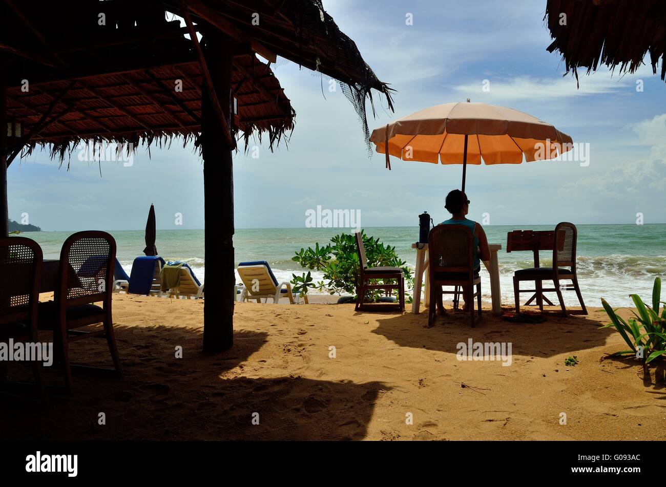 Resting at the beach Stock Photo - Alamy