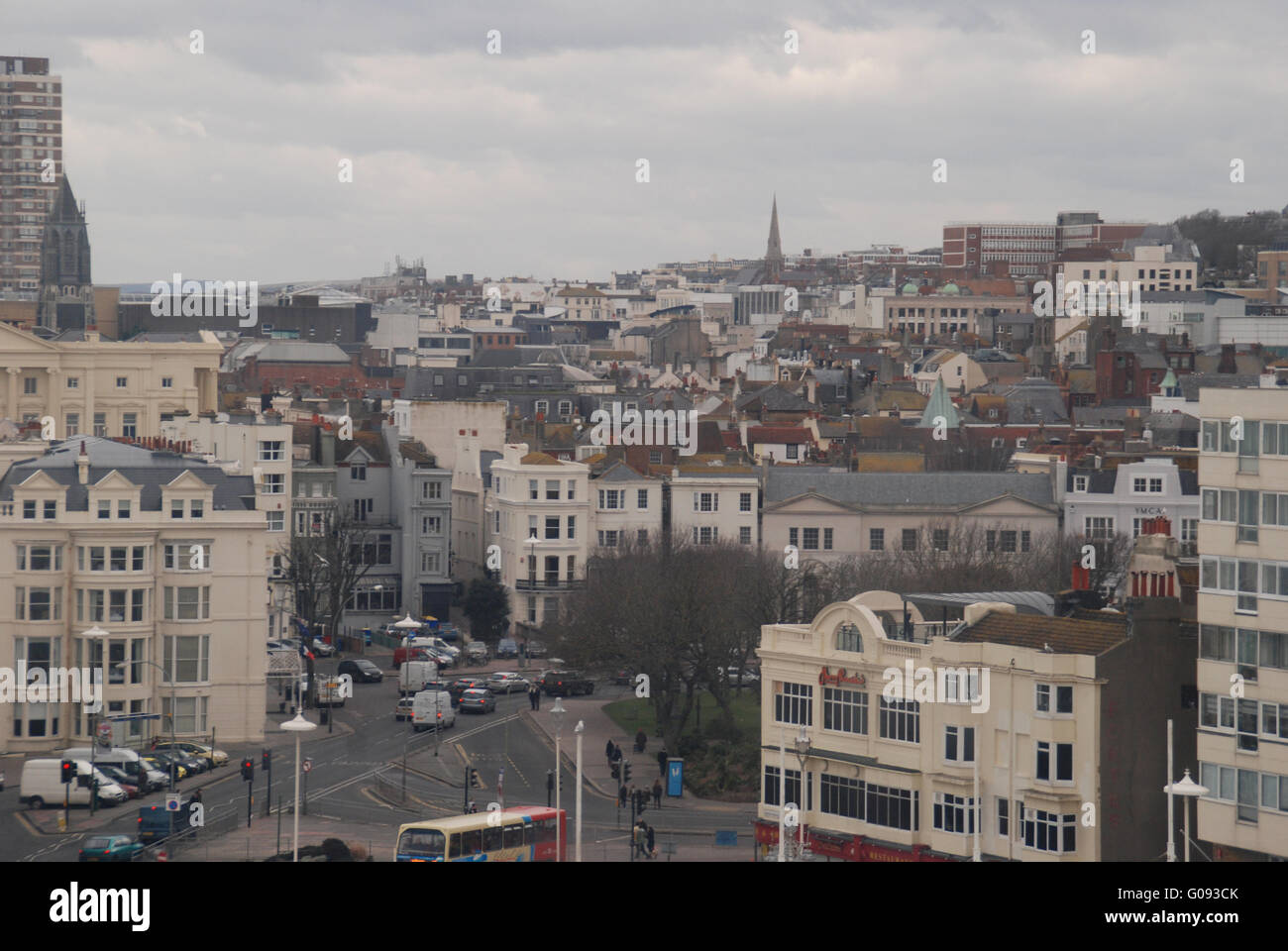 Aerial view of Brighton from the Brighton Eye Stock Photo - Alamy