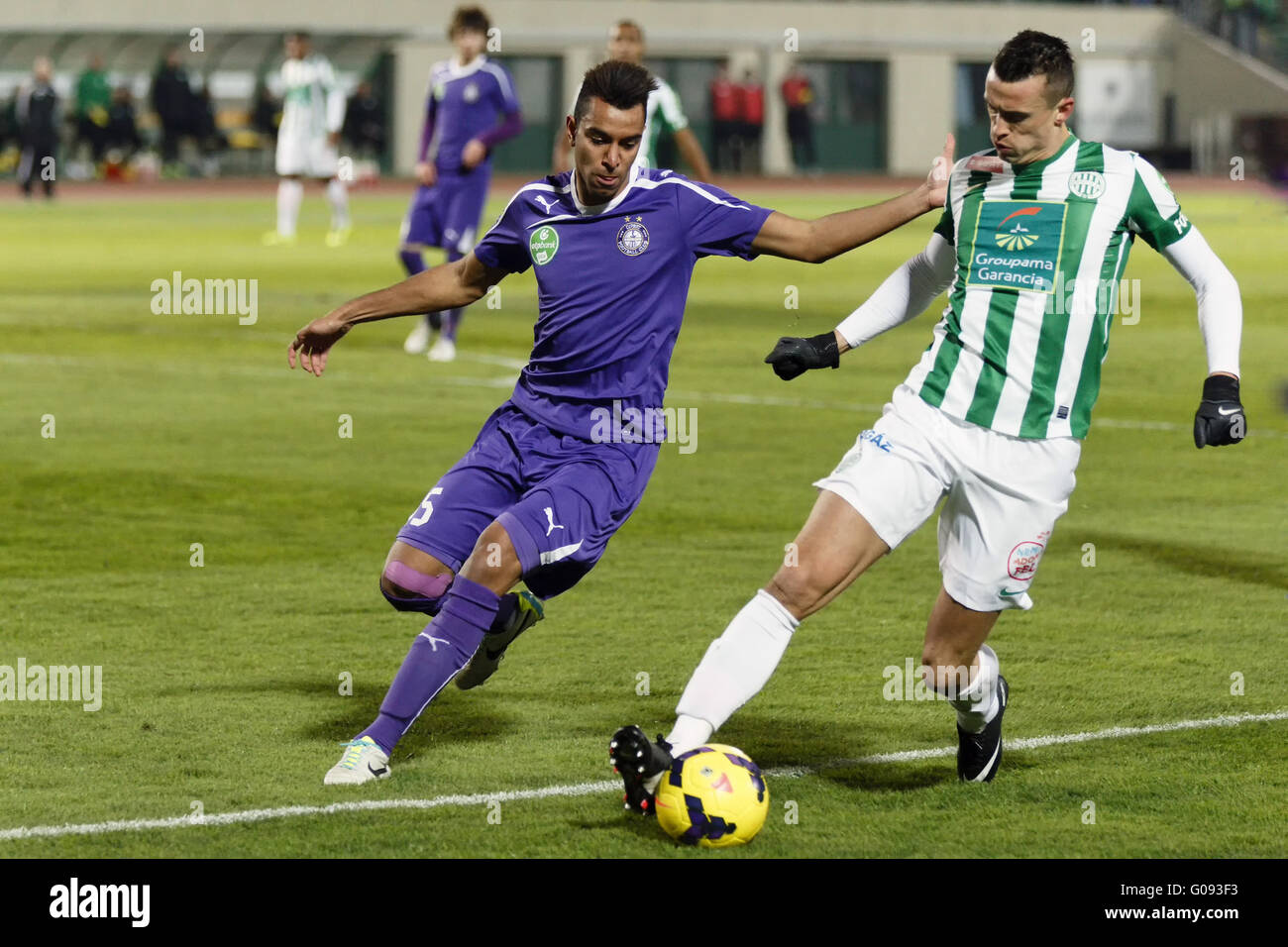 FTC vs. UTE Hungarian Cup match Stock Photo - Alamy