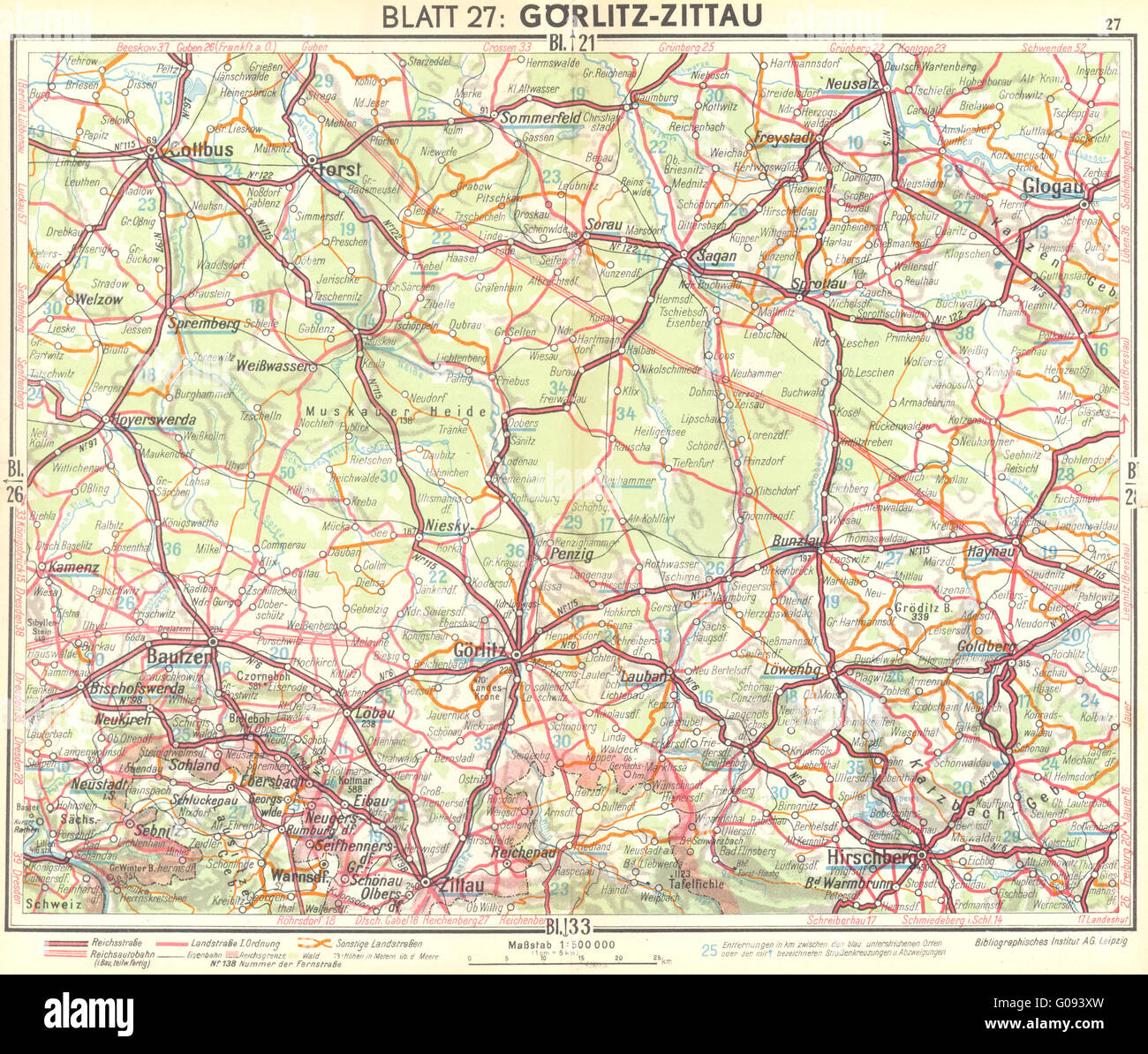 Gorlitz map hi-res stock photography and images - Alamy