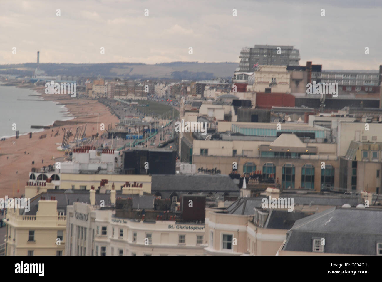 aerial view of Brighton Stock Photo - Alamy