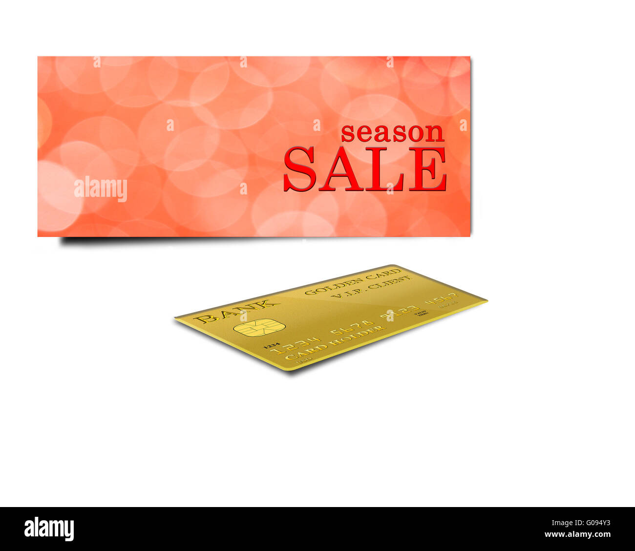 Inscription on business card Cut Out Stock Images & Pictures - Alamy