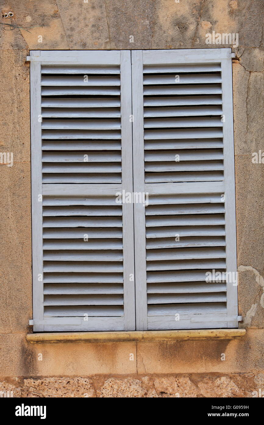 Slats window slatted window hi-res stock photography and images - Alamy