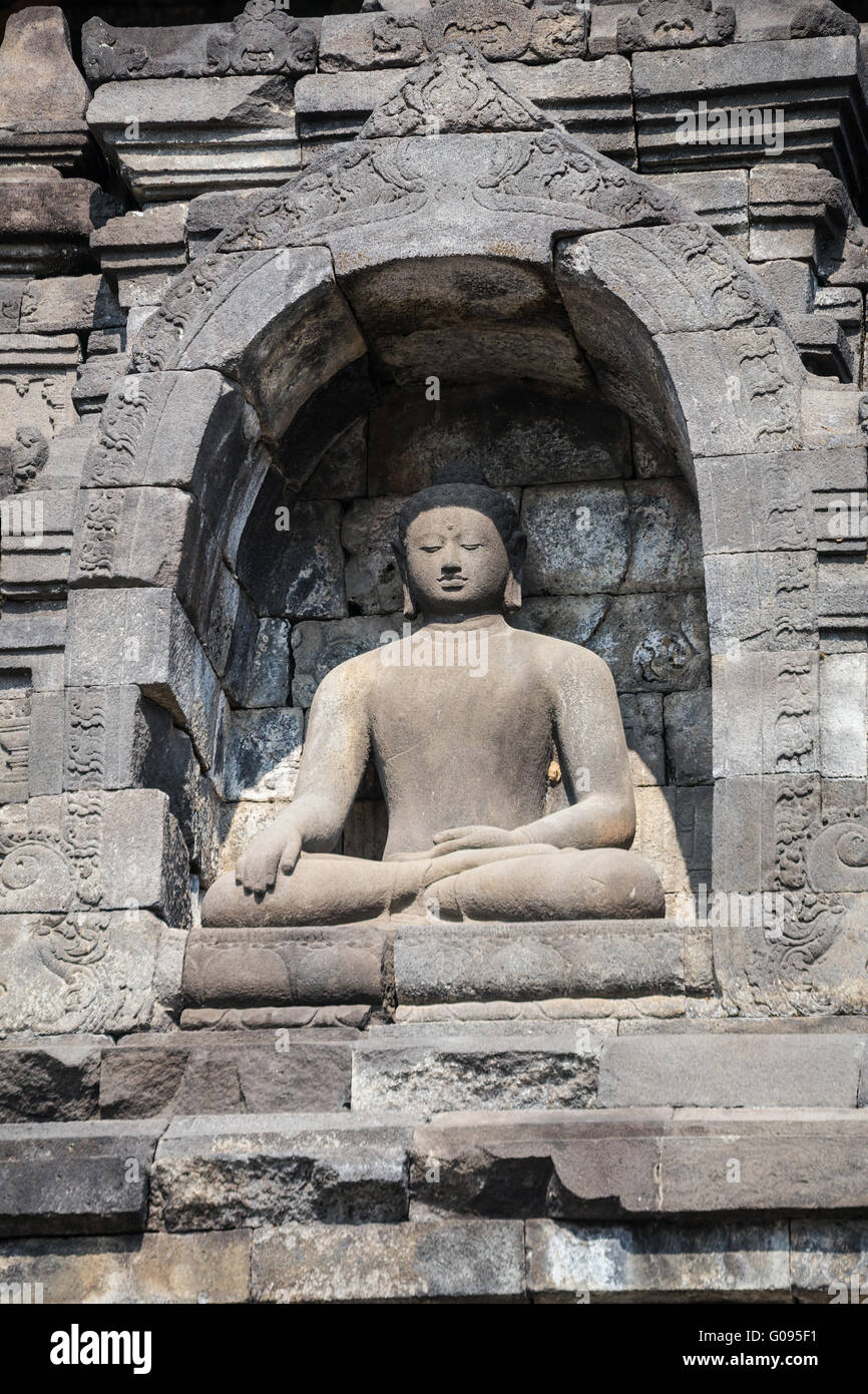 Borobudur relief gallery hi-res stock photography and images - Alamy