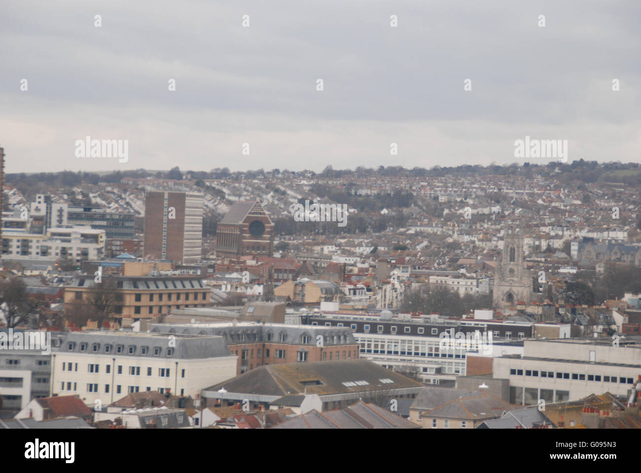 Aerial view of Brighton Stock Photo - Alamy