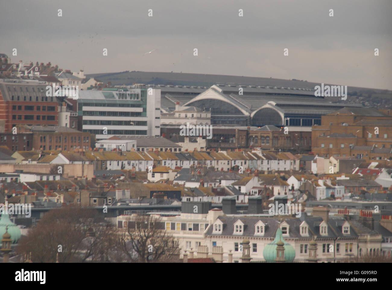 Aerial view of Brighton from the Brighton Eye Stock Photo - Alamy