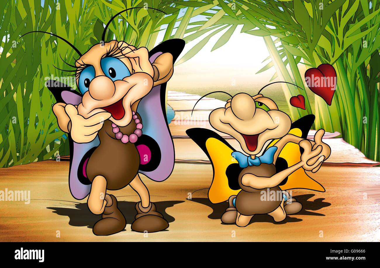 Love butterfly hi-res stock photography and images - Alamy