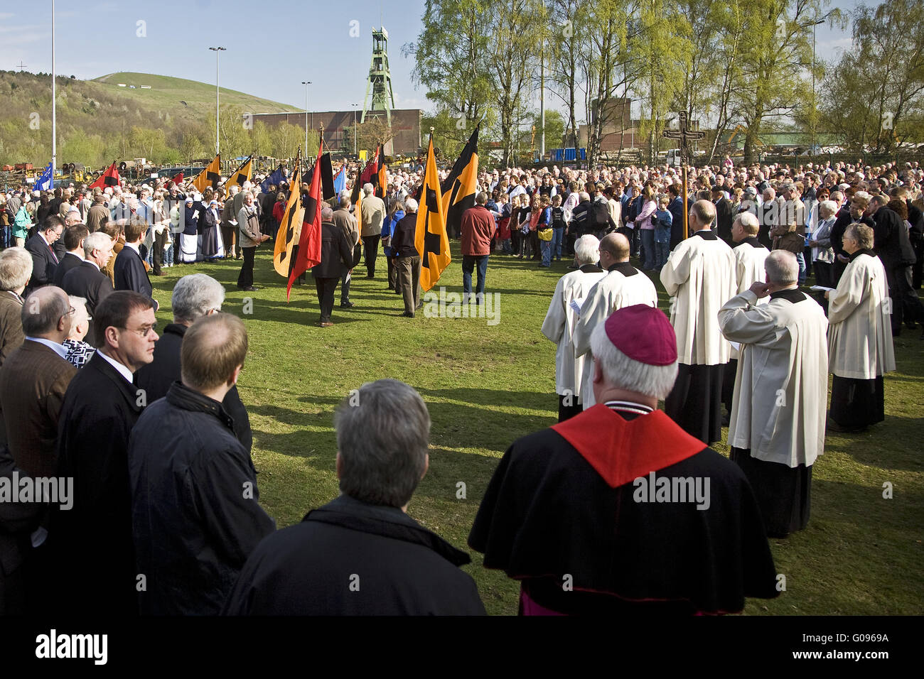 Good Friday procession in Bottrop in Germany Stock Photo - Alamy