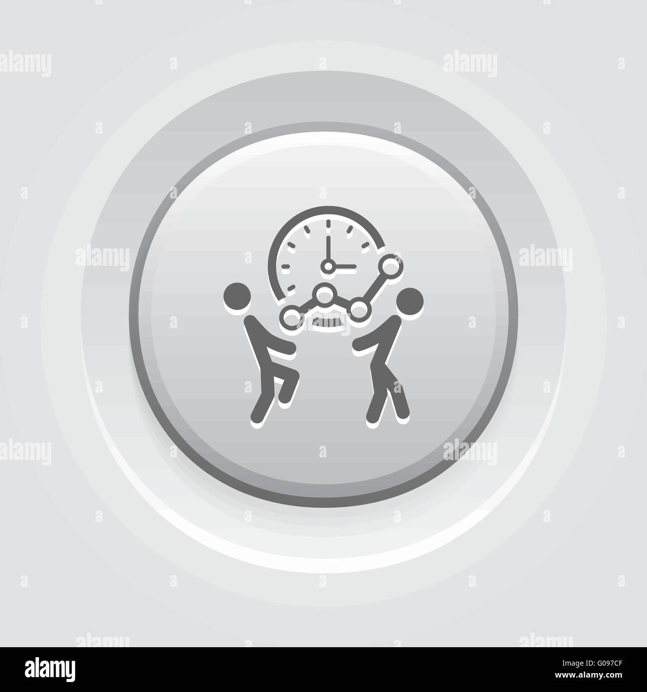 Growing clock Stock Vector Images - Alamy