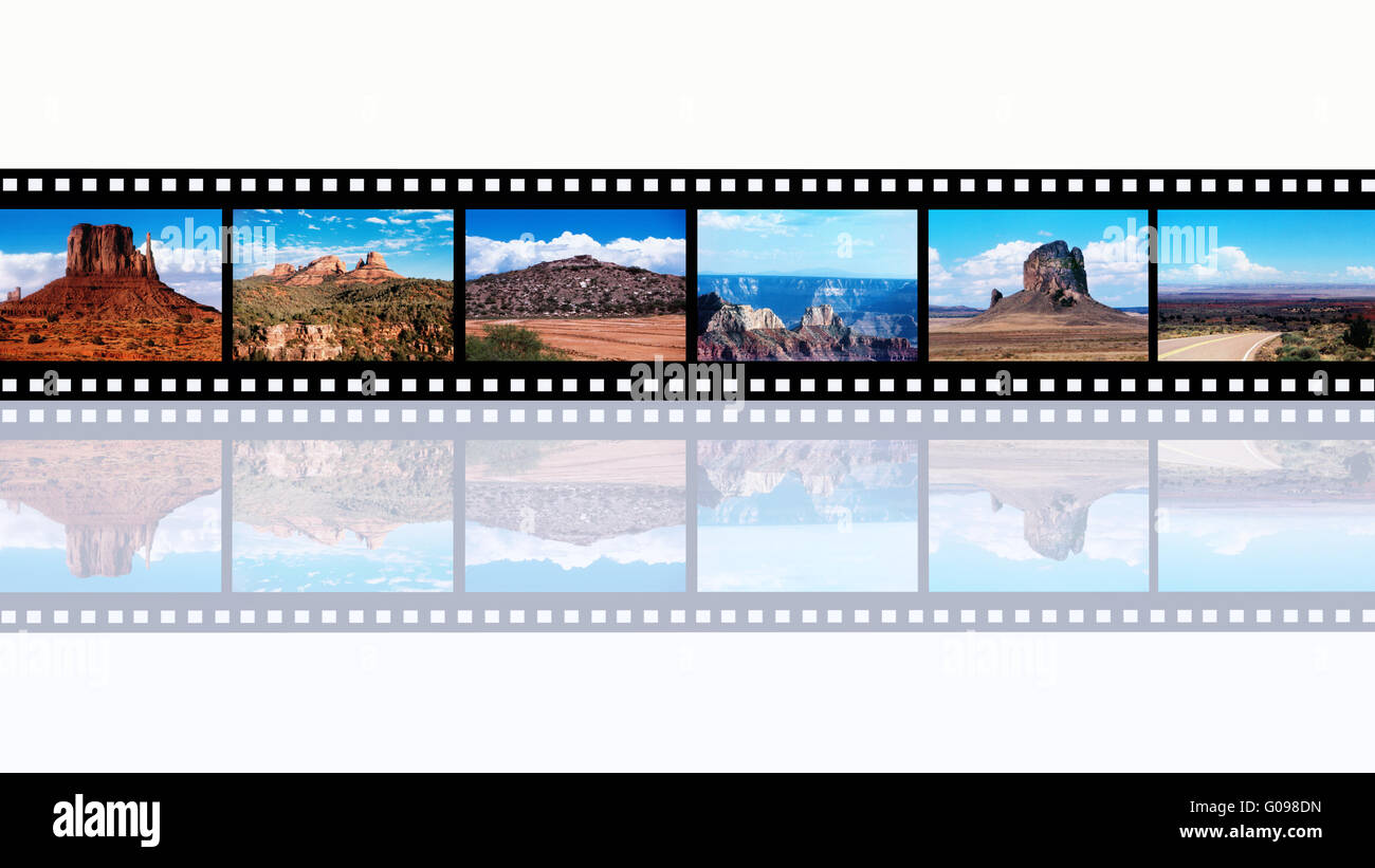 American landscapes collage hi-res stock photography and images - Alamy