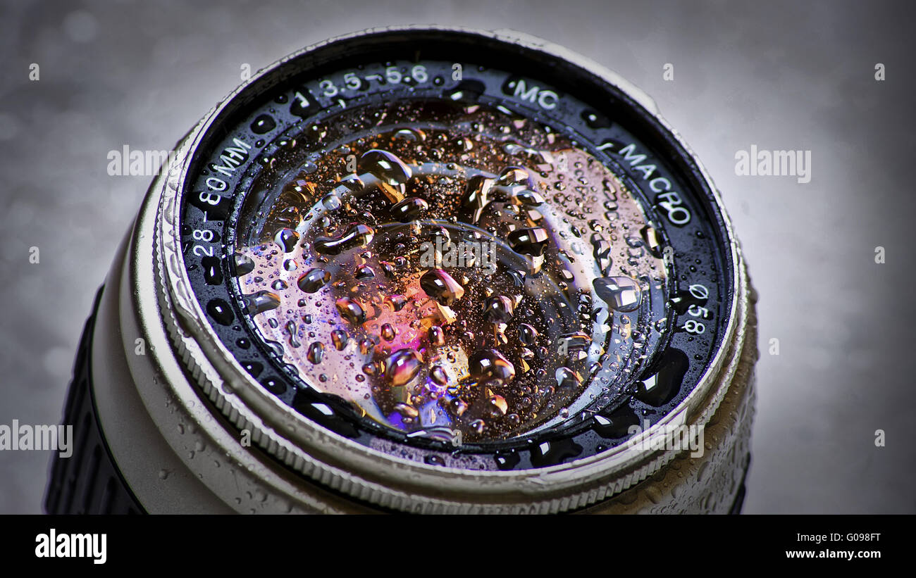 Taking an objective hi-res stock photography and images - Alamy