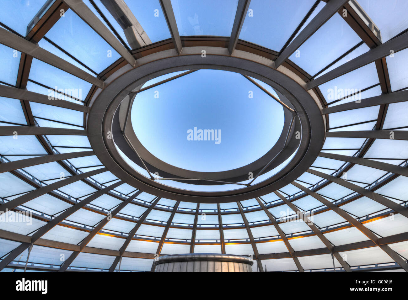 Glass dome top view hi-res stock photography and images - Alamy