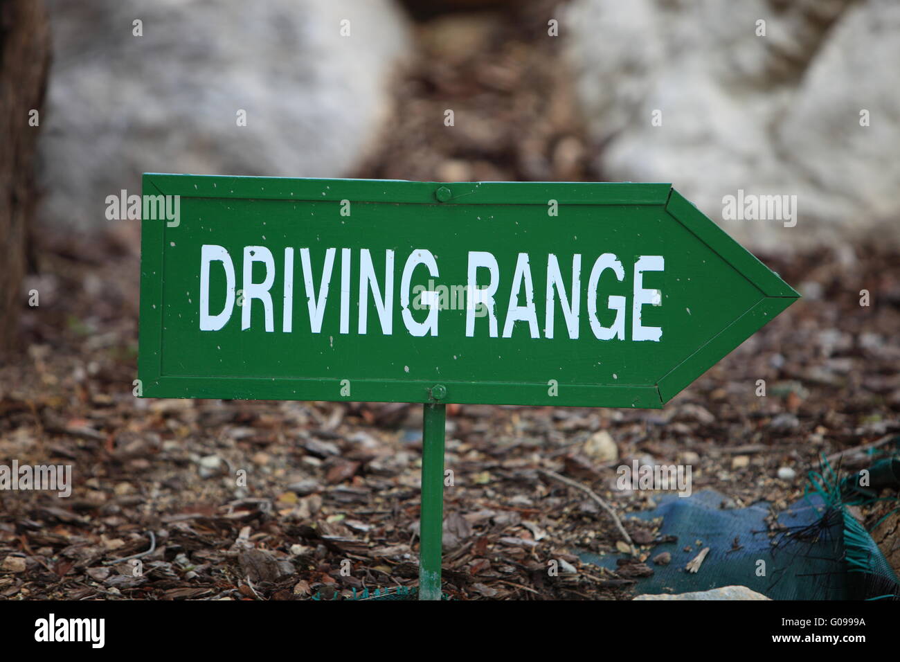 Golf signage hi-res stock photography and images - Alamy