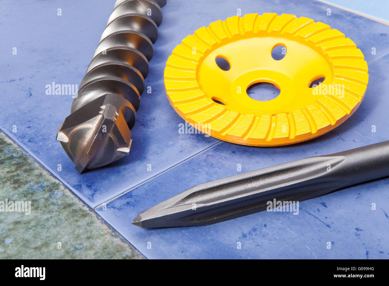 Diamond disk for concrete cutting and abrasion Stock Photo - Alamy