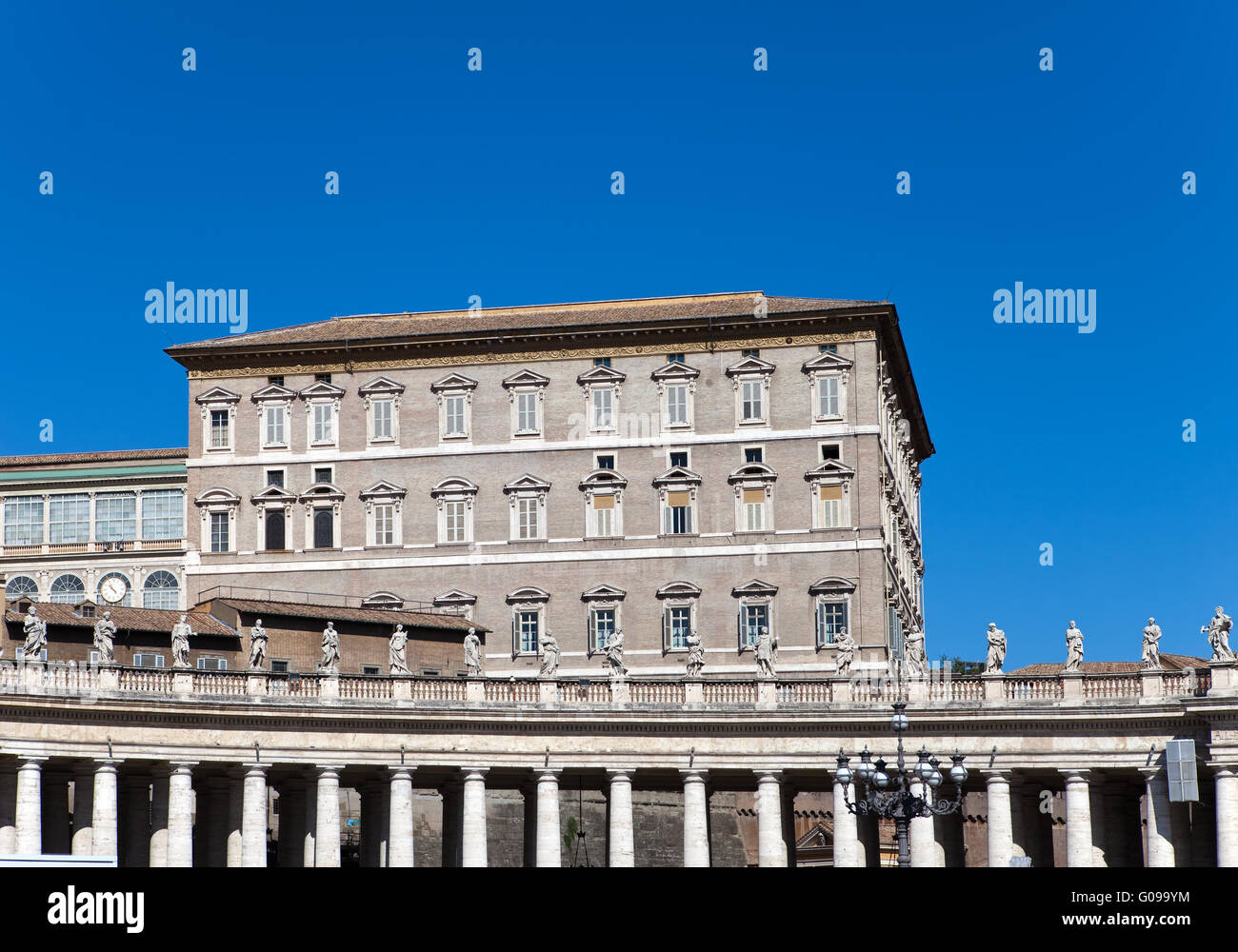 Vatican. The area before St. Peter's Cathedral Stock Photo - Alamy