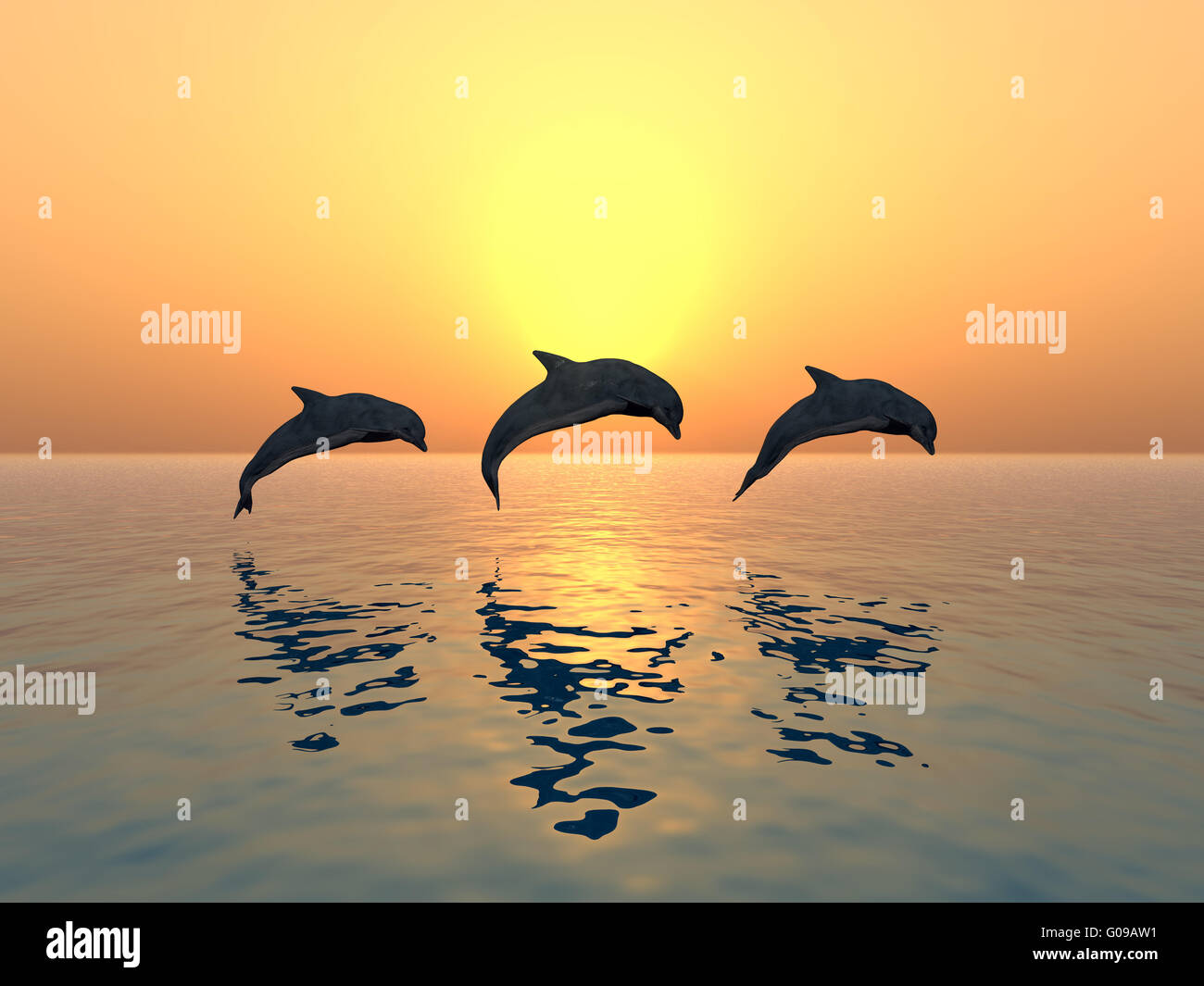 Springender delfin hi-res stock photography and images - Alamy