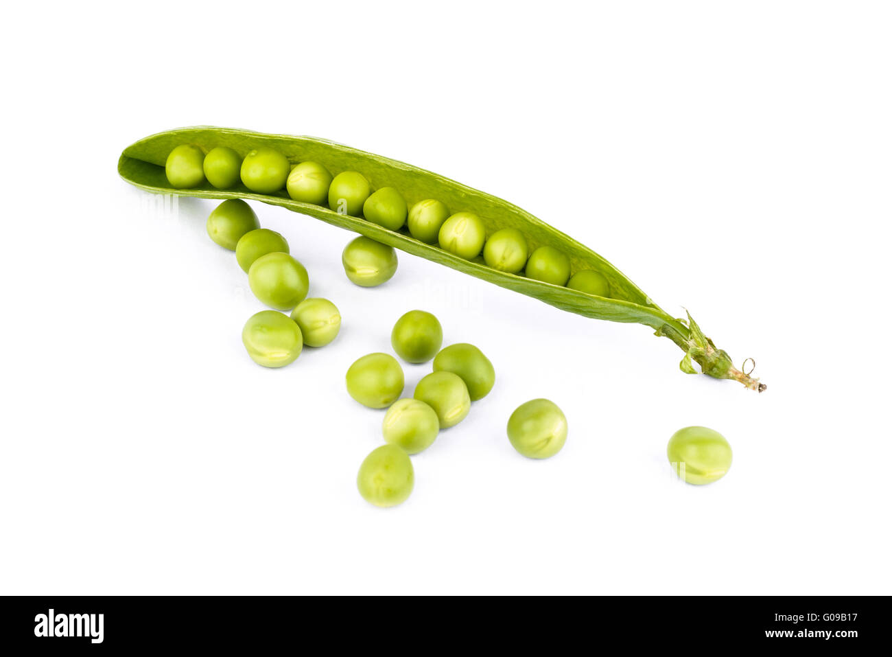 Fresh green pea Stock Photo - Alamy
