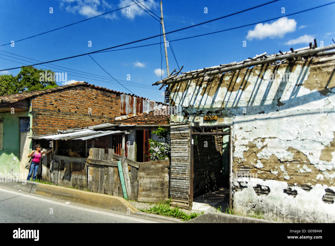 Road construction colombia hi-res stock photography and images - Alamy