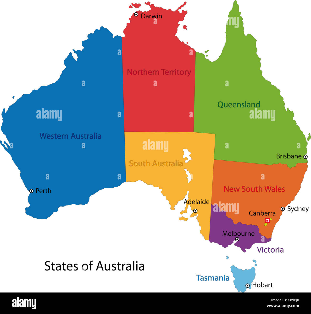 Darwin australia map hi-res stock photography and images - Alamy