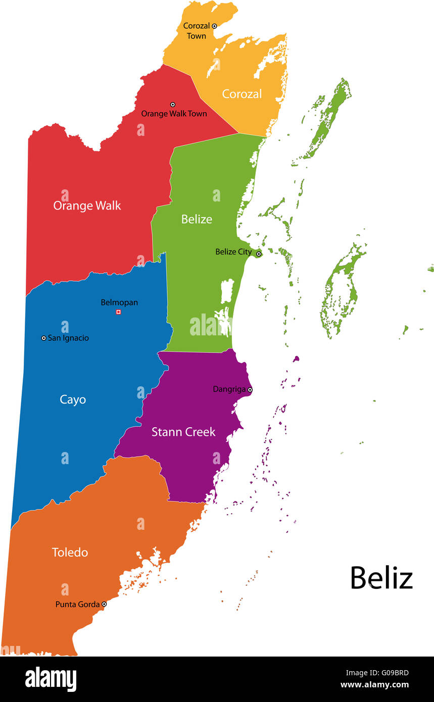 Landkarte caribbean hi-res stock photography and images - Alamy