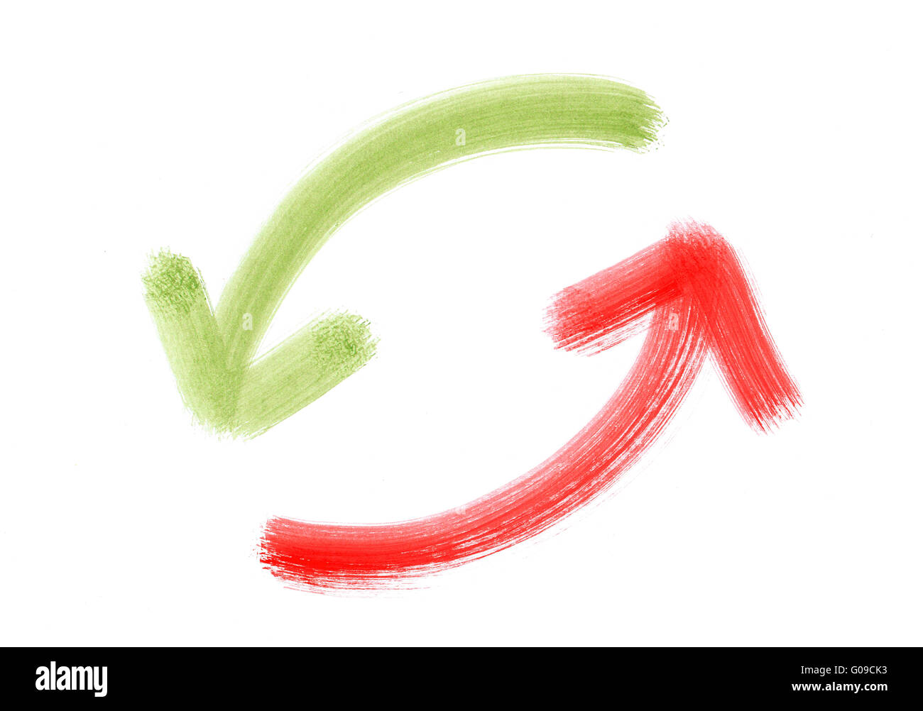 Hand drawn arrows symbols Cut Out Stock Images & Pictures - Alamy