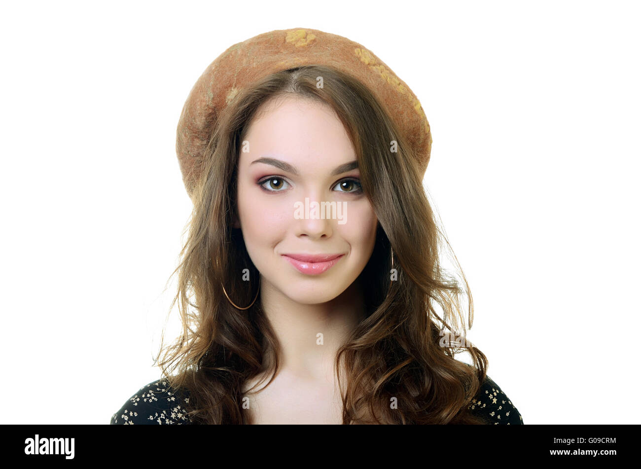 Beret on the head hi-res stock photography and images - Alamy
