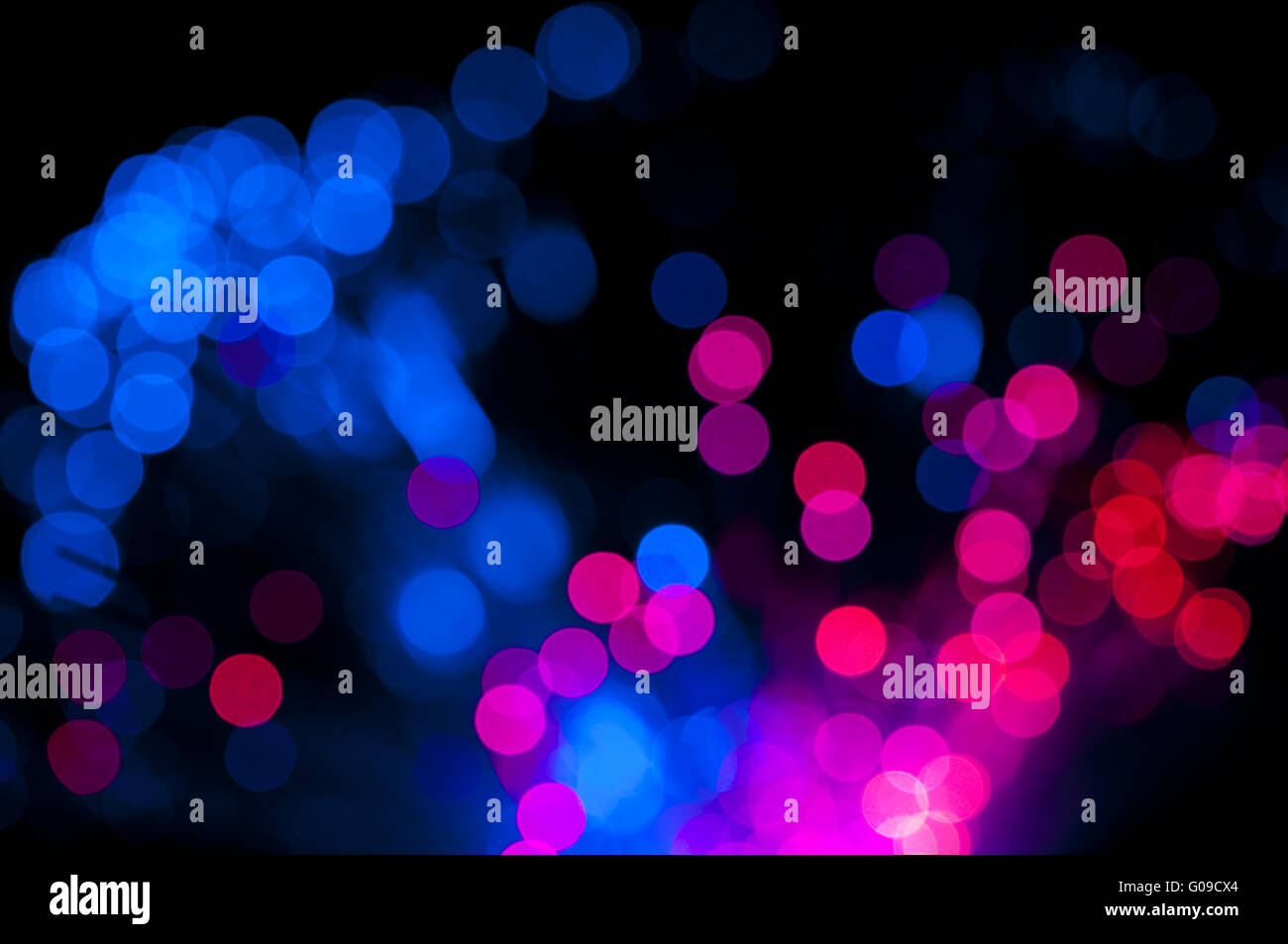 Festive lights and circles. Christmas background Stock Photo - Alamy