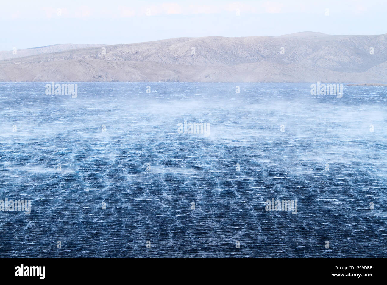 Raging sea with furious waves and fierce wind Stock Photo - Alamy