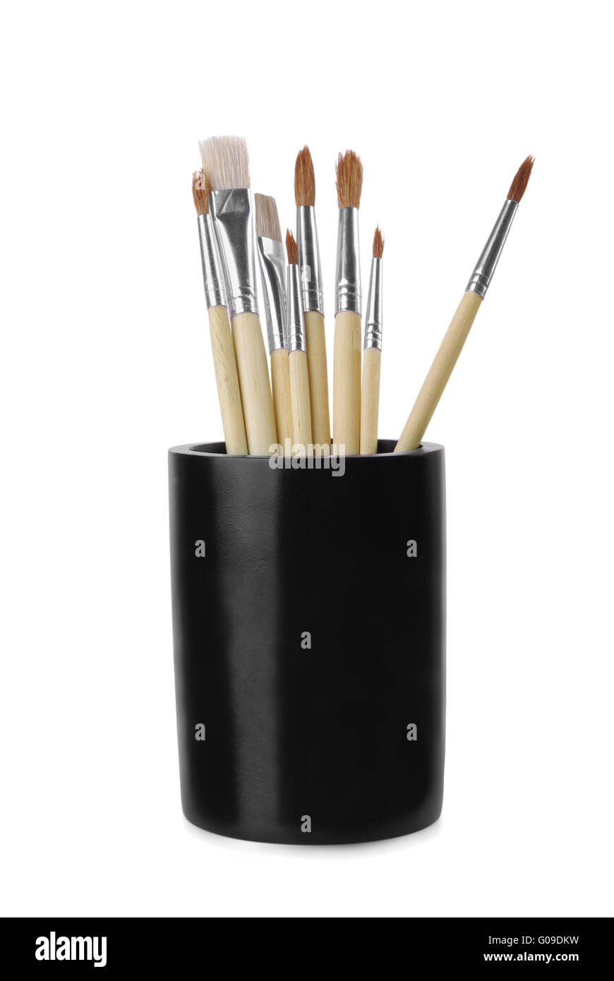 Set of brushes Stock Photo - Alamy