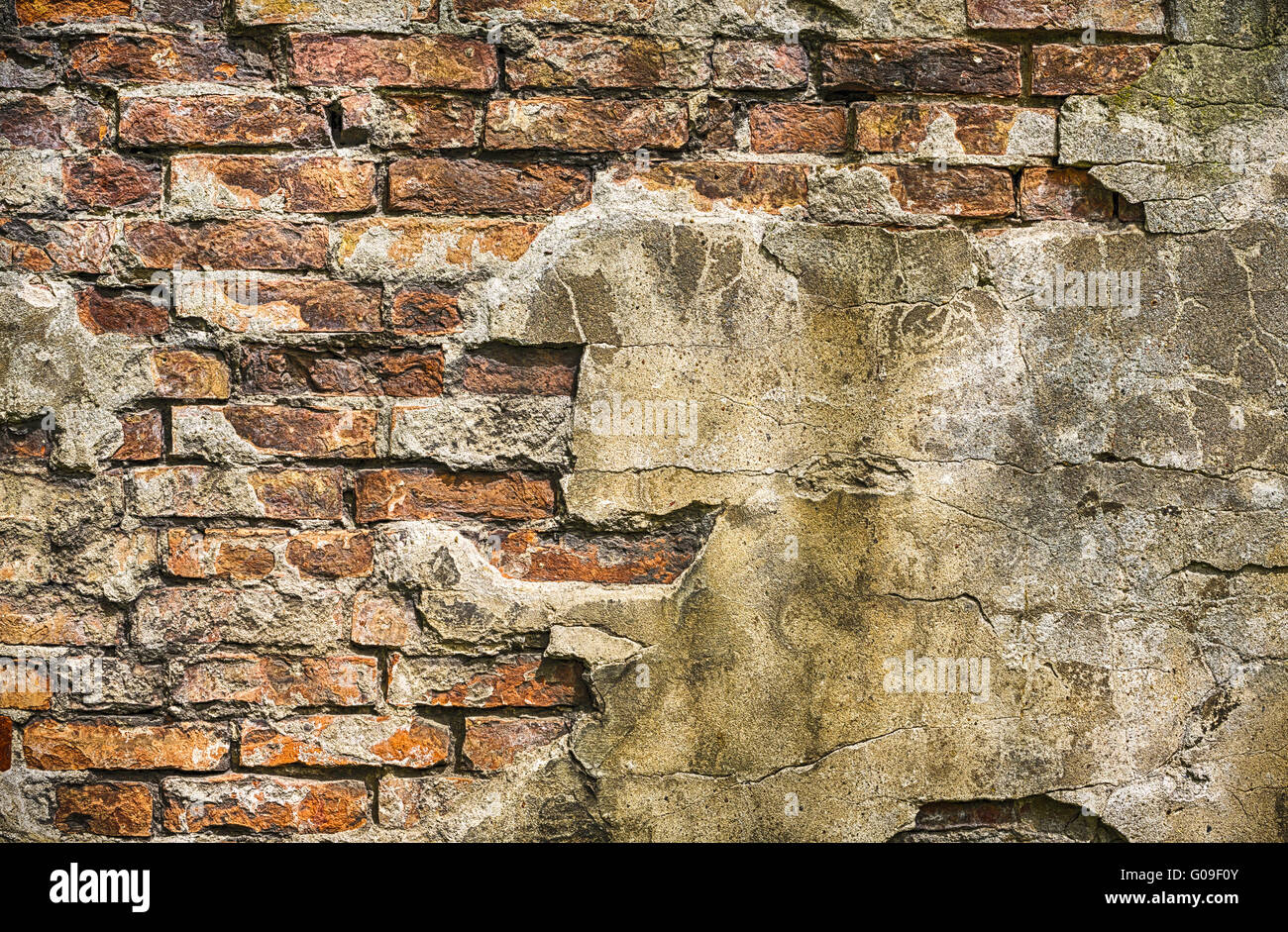 Rendered brick wall hi-res stock photography and images - Alamy