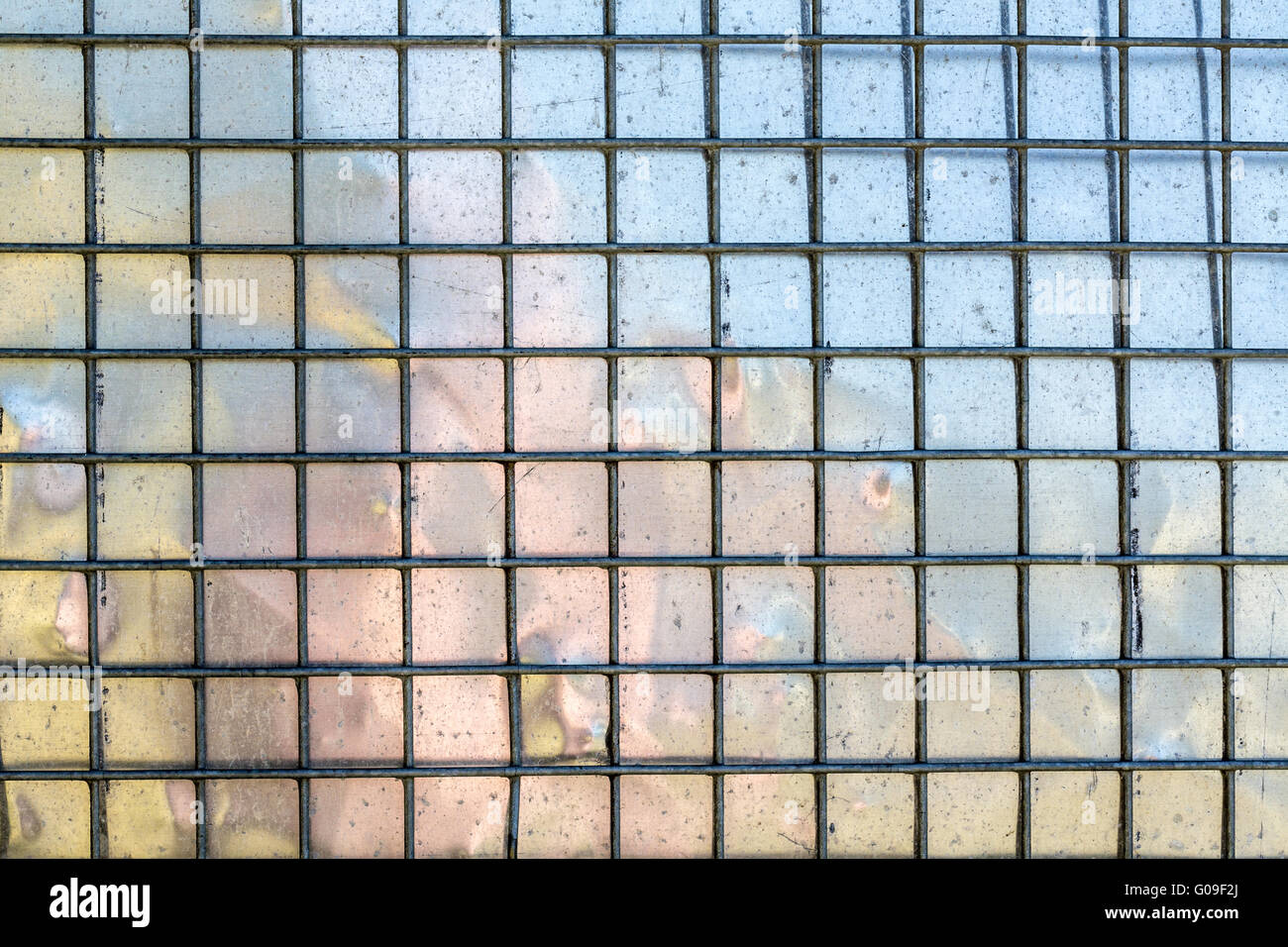 Metal grid window hi-res stock photography and images - Alamy