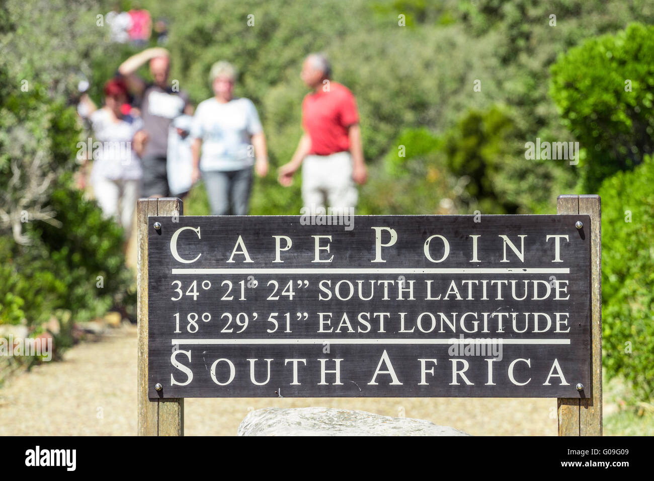 Cape point pathway Stock Photo - Alamy
